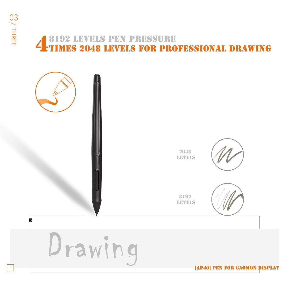 GAOMON Artpaint AP40 for PD1560 Pen Display