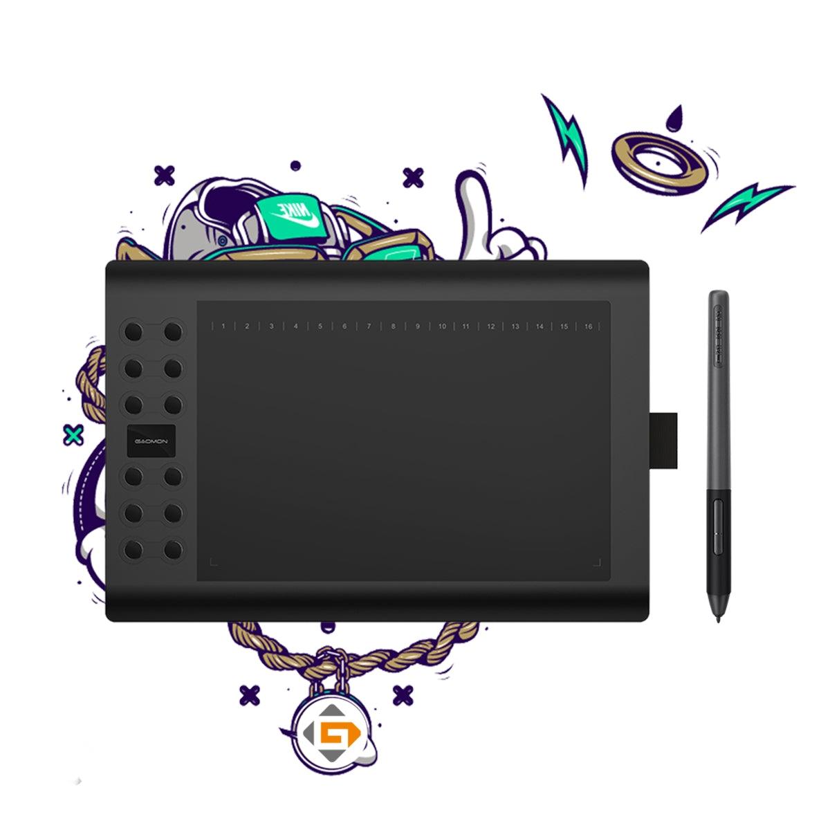 GAOMON M106K Pro 10x6.25 inches Professional Graphics Drawing Tablet